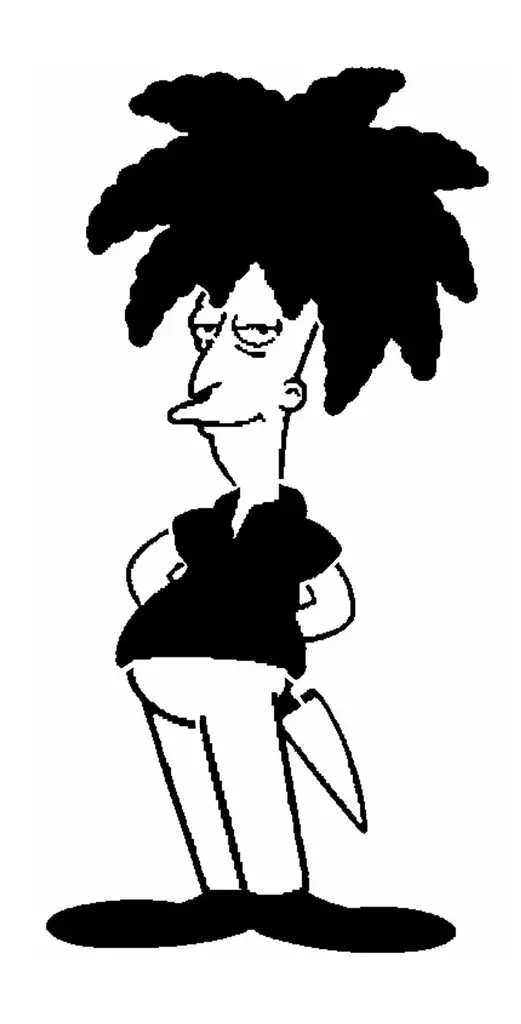 Free Characters & Creatures STL Download - Side Show Bob stencilby SMT_M 🦊