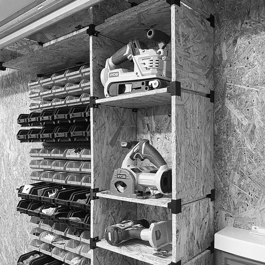 Tools & Spare Parts STL Download - Modular Shelf Brackets for 12 mm ...