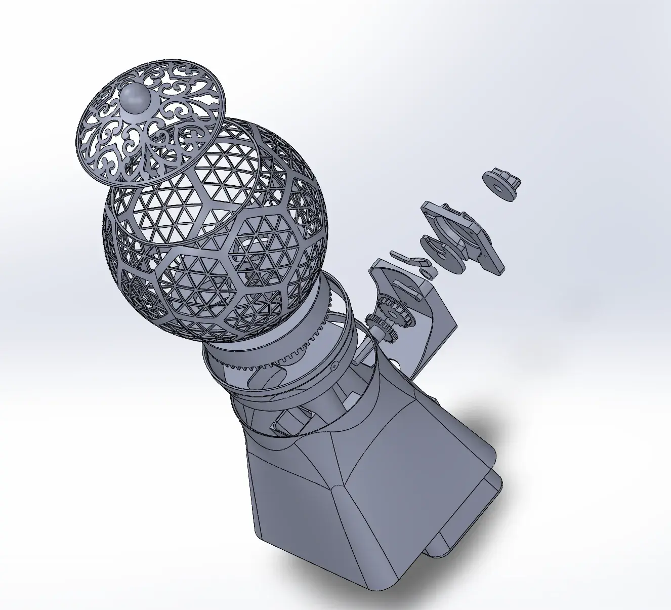 3D Printer Files | 3MF File | Simulated egg twisting machine/pure 3D printing | Creality Cloud
