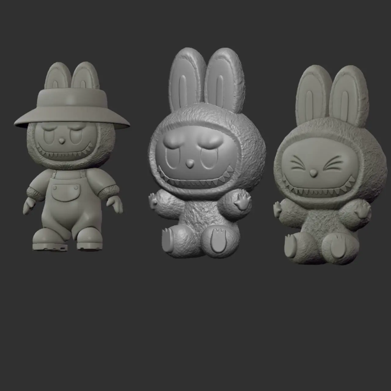 3D Printer Files | 3MF File | Labubu Collections | Creality Cloud