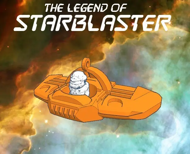 3D Printer Files | 3MF File | Starblaster Ornament | Creality Cloud