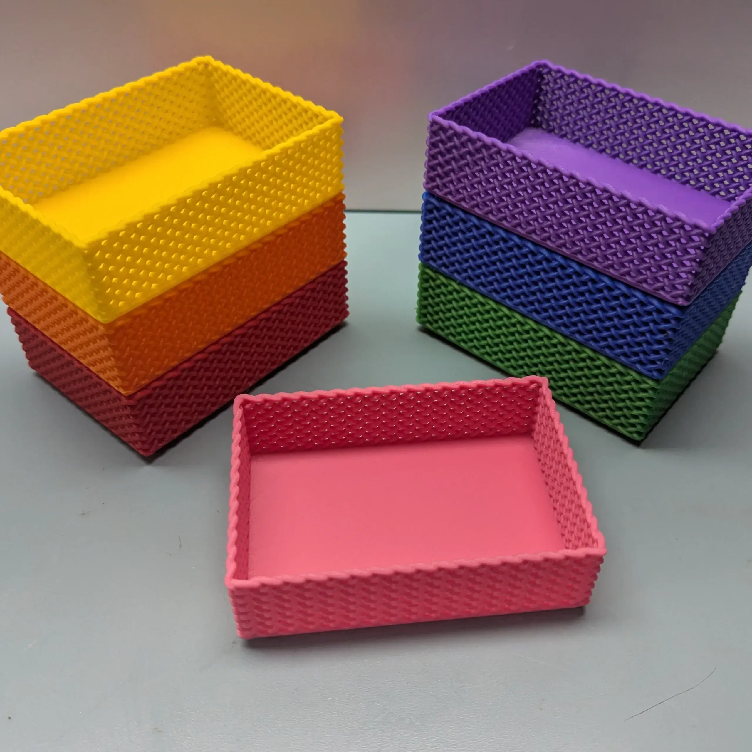 3D Printer Files | 3MF File | Stackable Baskets | Creality Cloud