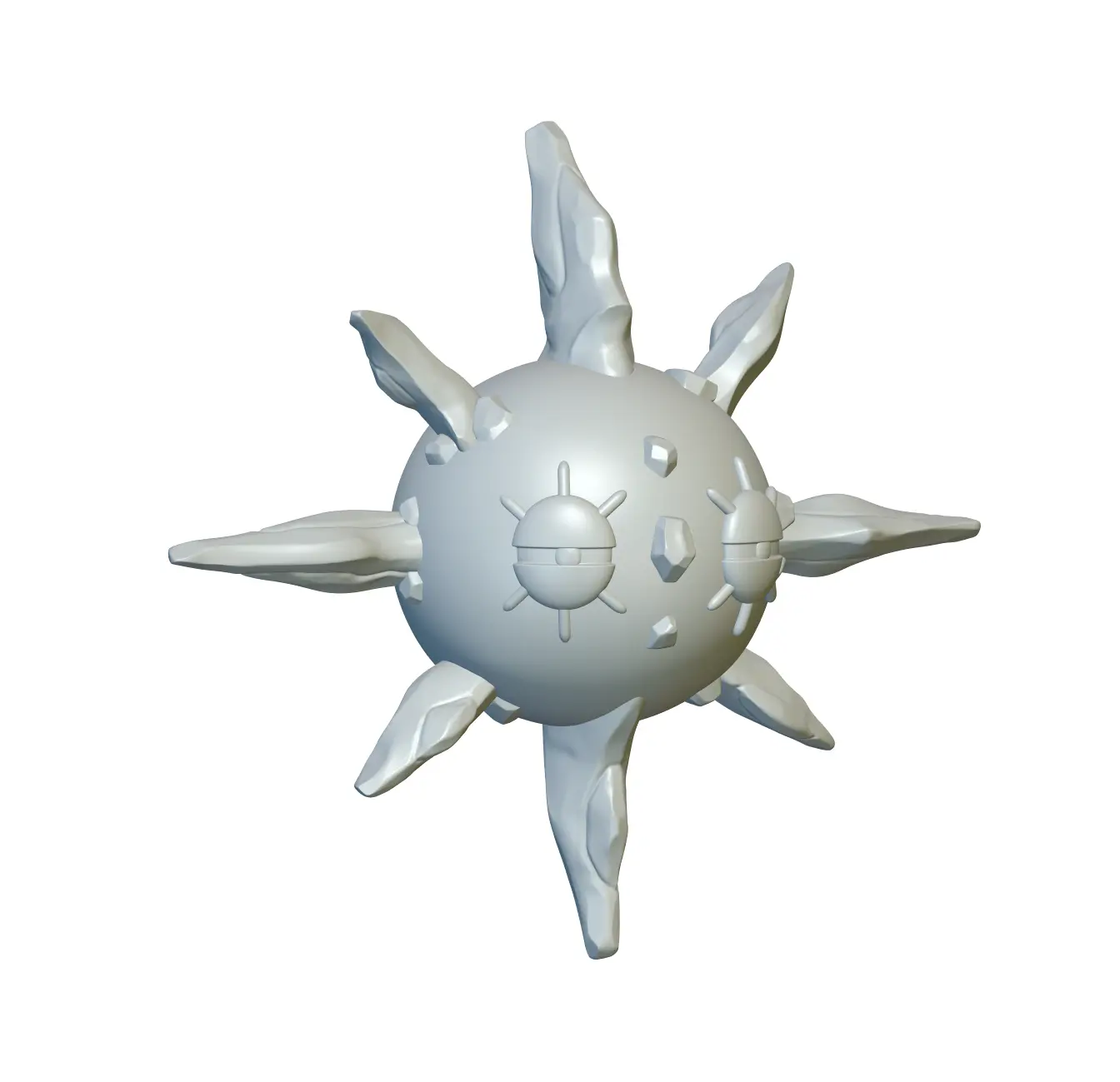 Characters & Creatures STL Download - Pokemon Solrock #338 - Ready for ...
