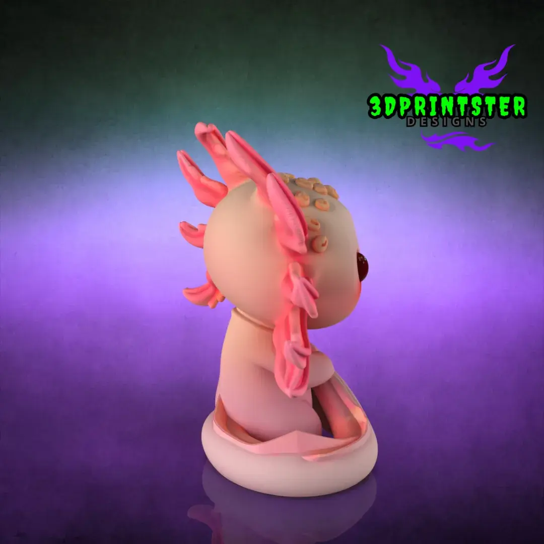 3D Printer Files | 3MF File | Axolotl | Creality Cloud