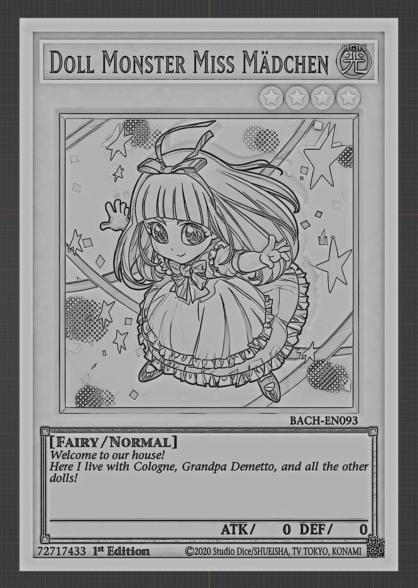 Doll Monster Miss Madchen - yugioh | 3D models download | Creality Cloud