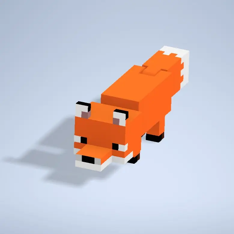 Characters & Creatures STL Download - Articulated Foxby Formelix 3D