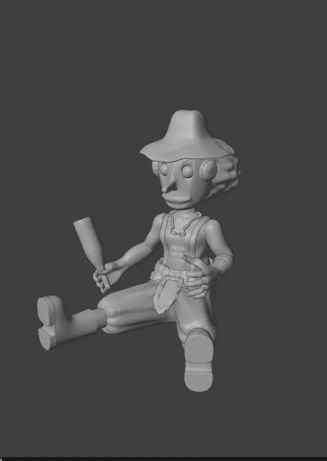 Free Other STL Download - Usopp One Pieceby Algyy