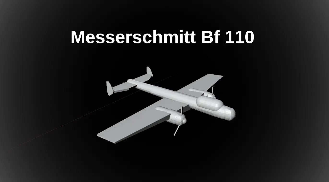 Messerschmitt Bf 110 | 3D models download | Creality Cloud