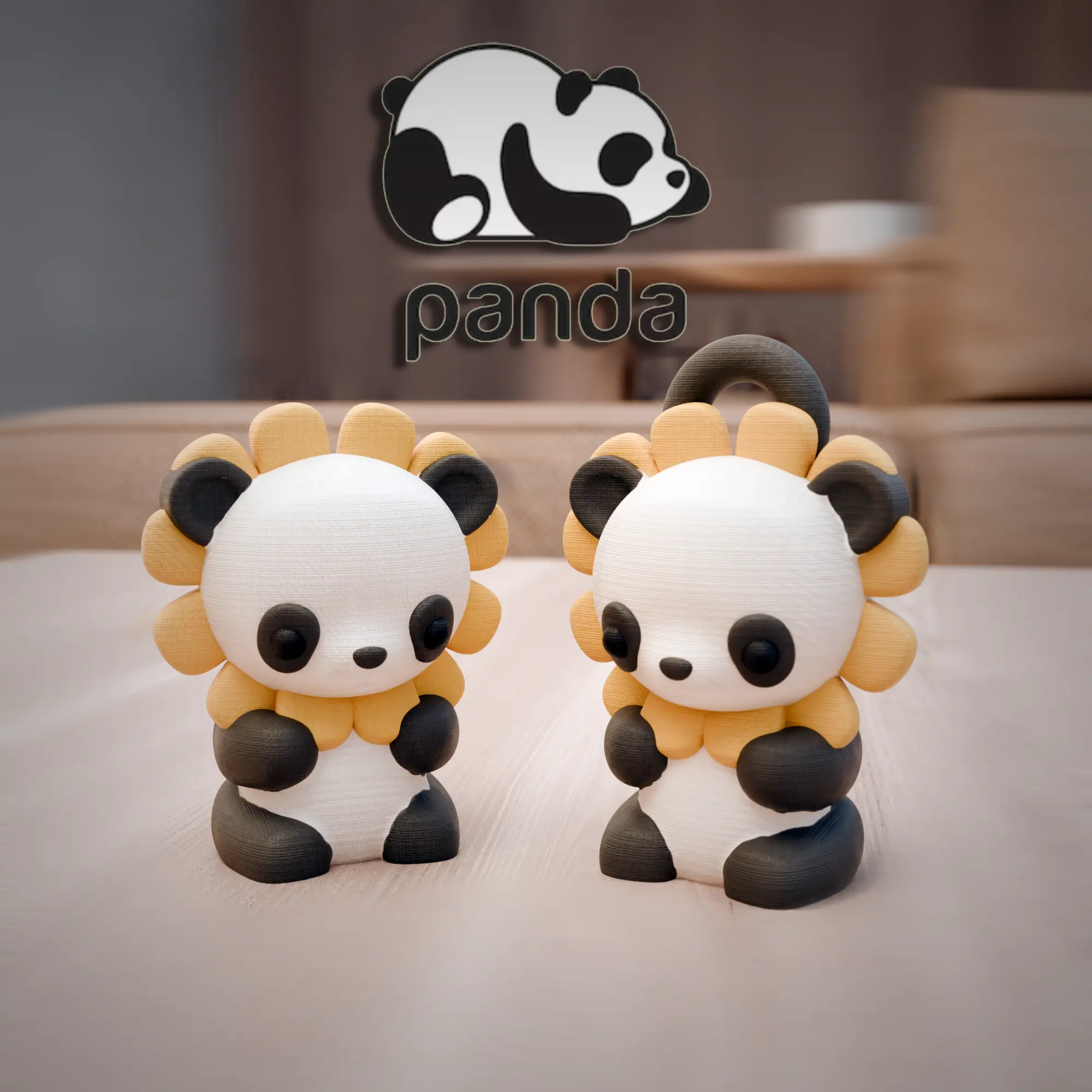 Jewelry & Accessories STL Download - PANDA KEYCHAINby Raffaellzito