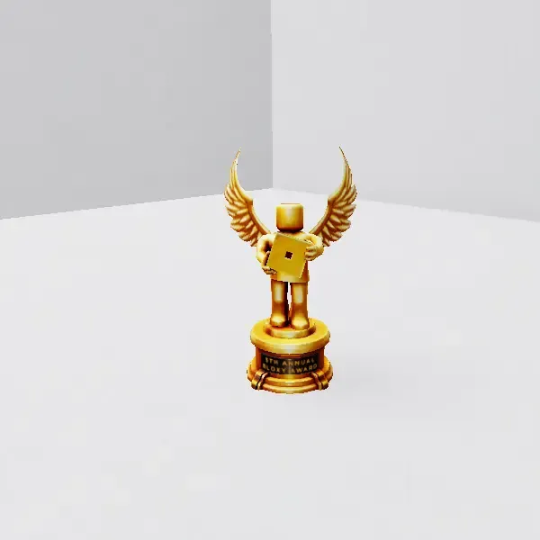 Roblox Bloxy Awards Statue (SALE FREE) | 3D models download | Creality ...