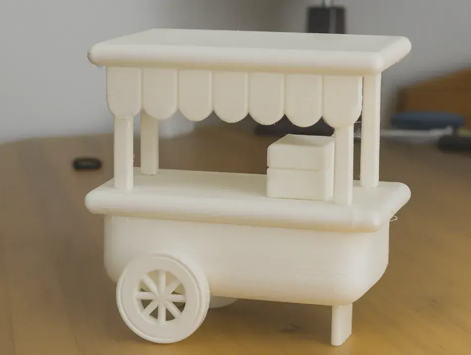 3D Printer Files | 3MF File | Street vendor cart | Creality Cloud
