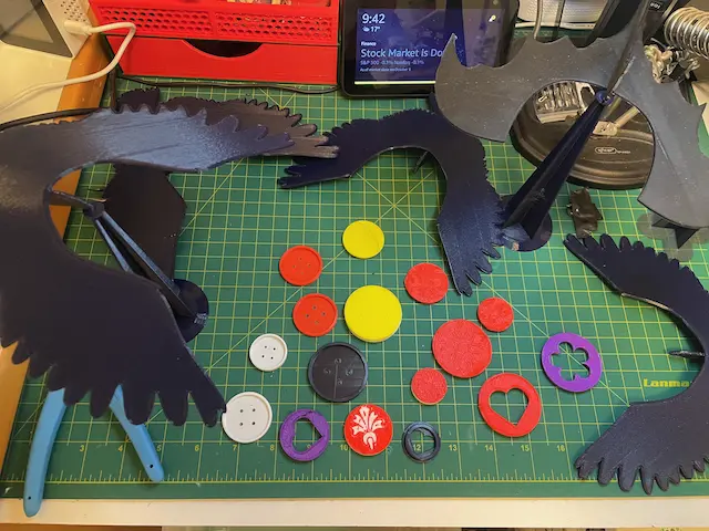 Jewelry & Accessories STL Download - Multi faced cloth buttonsby Quiet3DP