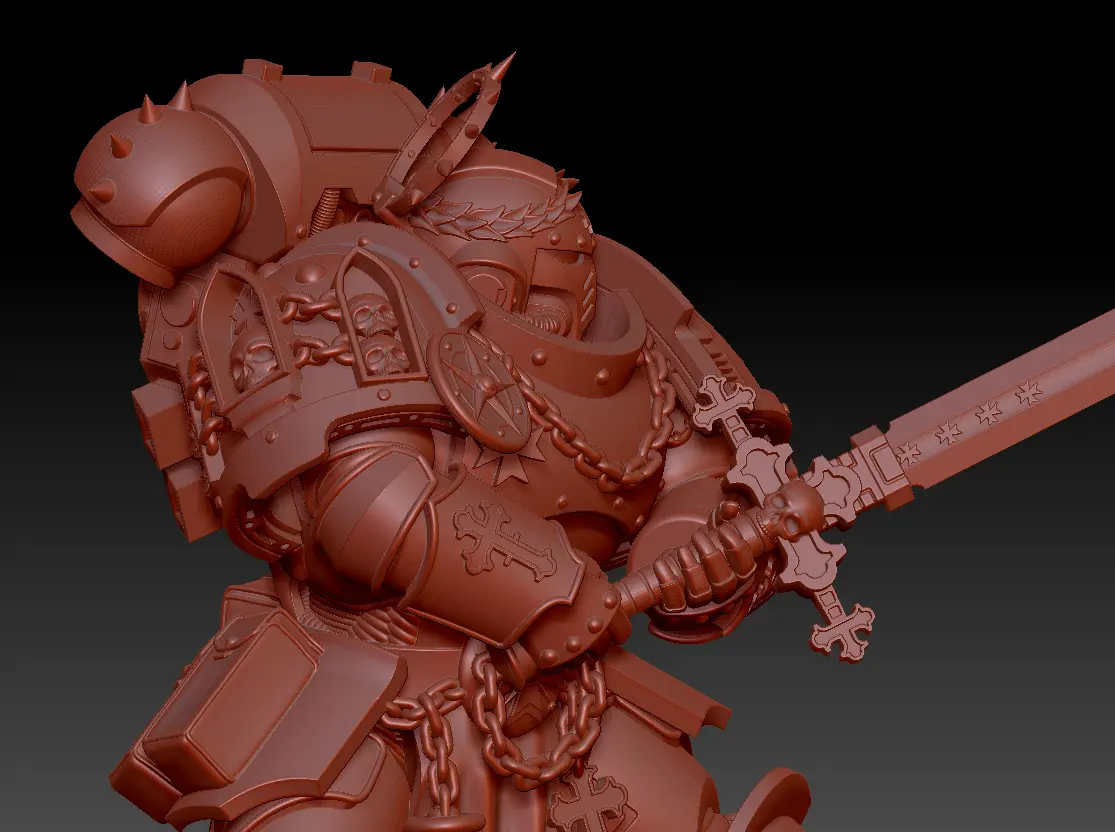 3D Printer Files | 3MF File | decimus the blade by Oh_my_godable ...