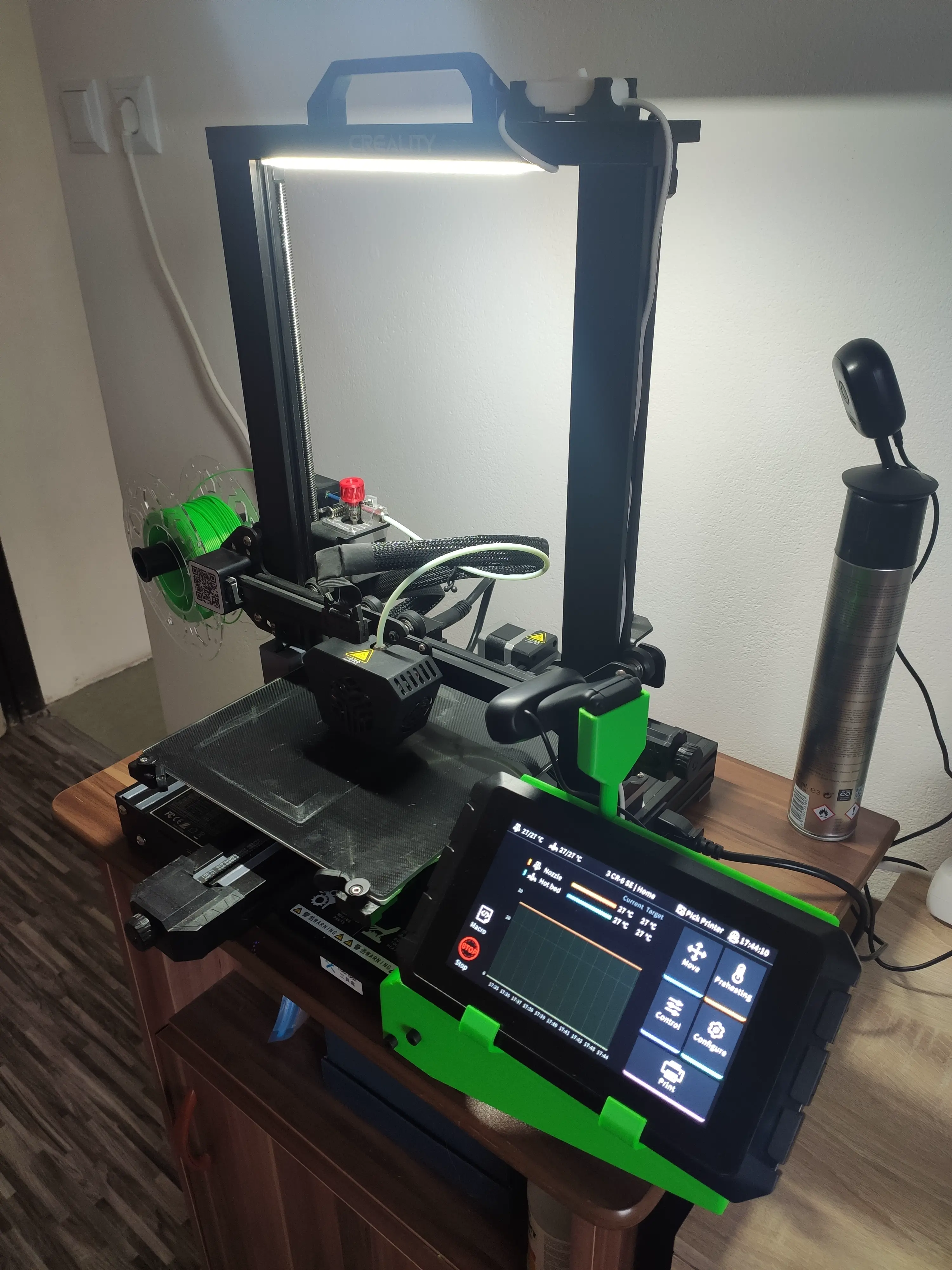 Free 3D Printer Accessories STL Download - SonicPad CR-6 SE Mount with Logitech c270 camera ...