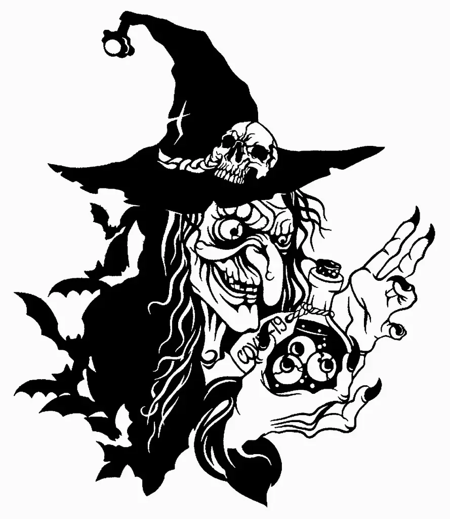 Free Other STL Download - 2D Witch 2by SMT_M 🦊