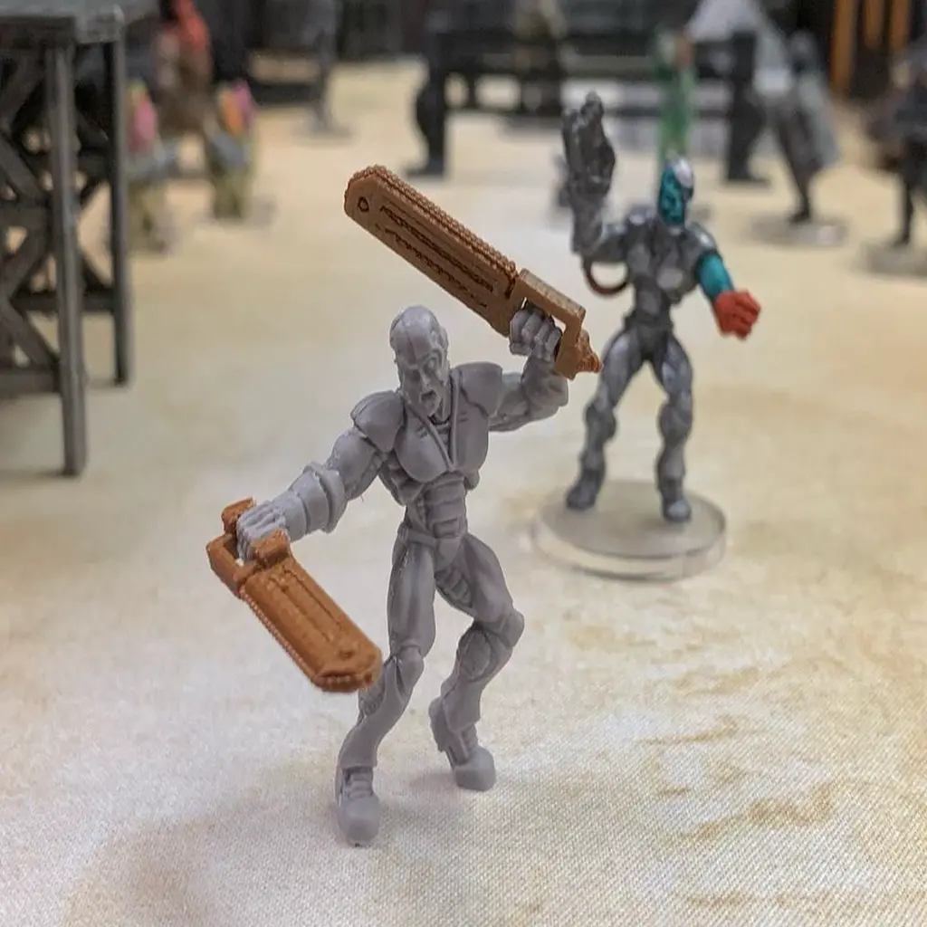 Free Other STL Download - Reaper "Slade, Cyborg Hero" Conversion Kitby ...