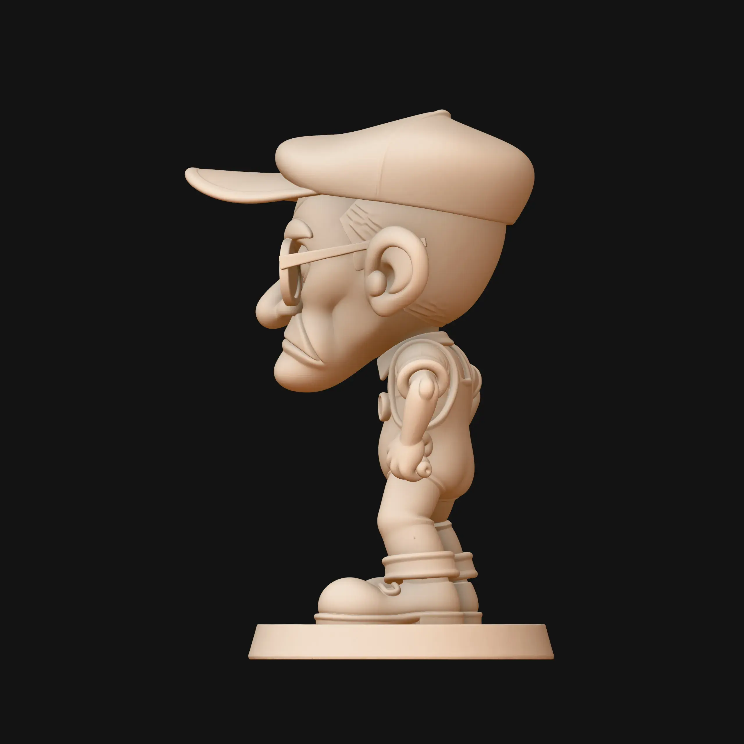 3D Printer Files | 3MF File | Justo Bolsa Fan Art | Creality Cloud