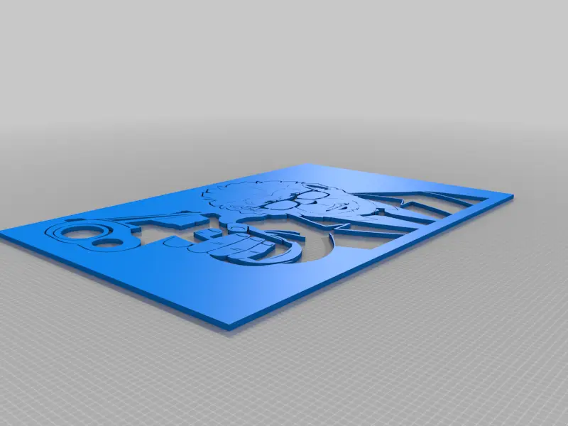 Free Characters & Creatures STL Download - Hit Monkey stencil 1by SMT_M 🦊