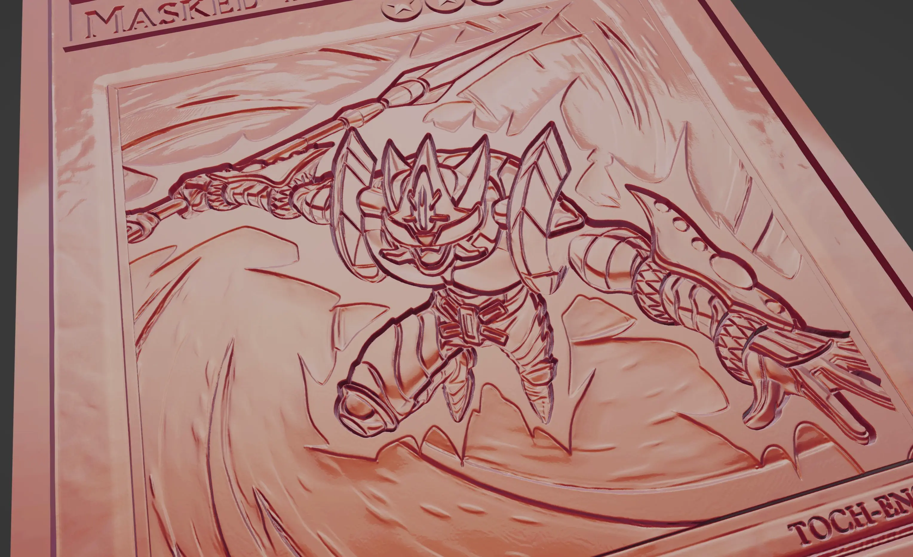 Other STL Download - masked hero vapor - yugiohby Wsonuchiha3D