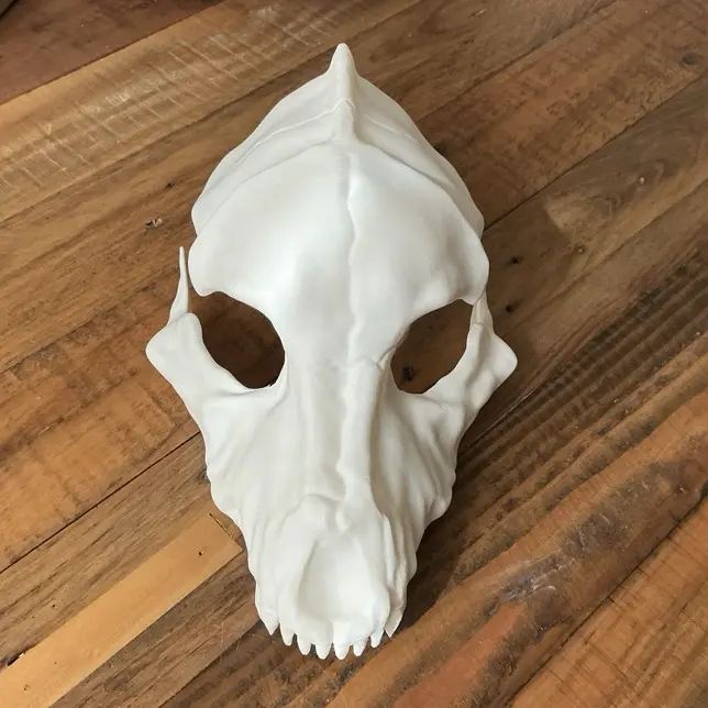 3D Printer Files | 3MF File | Wolf Skull Mask | Creality Cloud