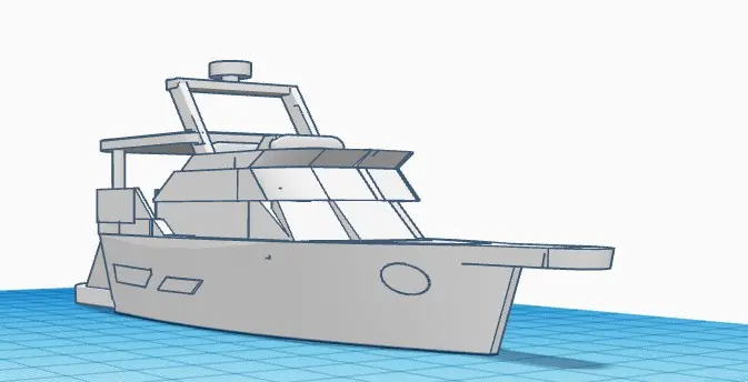 3D Printer Files | 3MF File | carver 355 boat | Creality Cloud