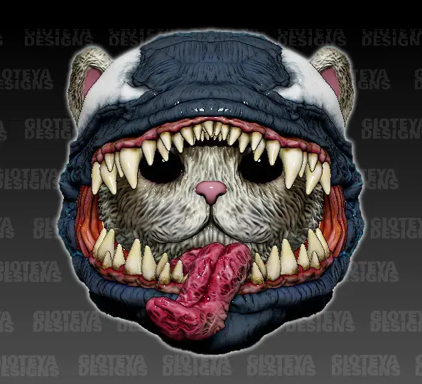Cosplay STL Download - Animal Cosplay Venomby Gioteya Designs
