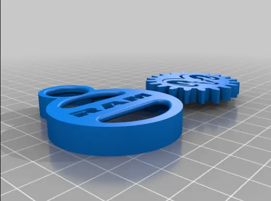 3D Printer Files | 3MF File | ram key chain thing | Creality Cloud