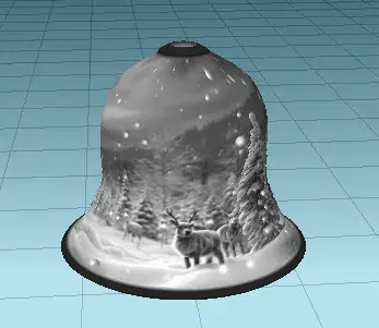 3D Printer Files | 3MF File | Christmas bell | Creality Cloud