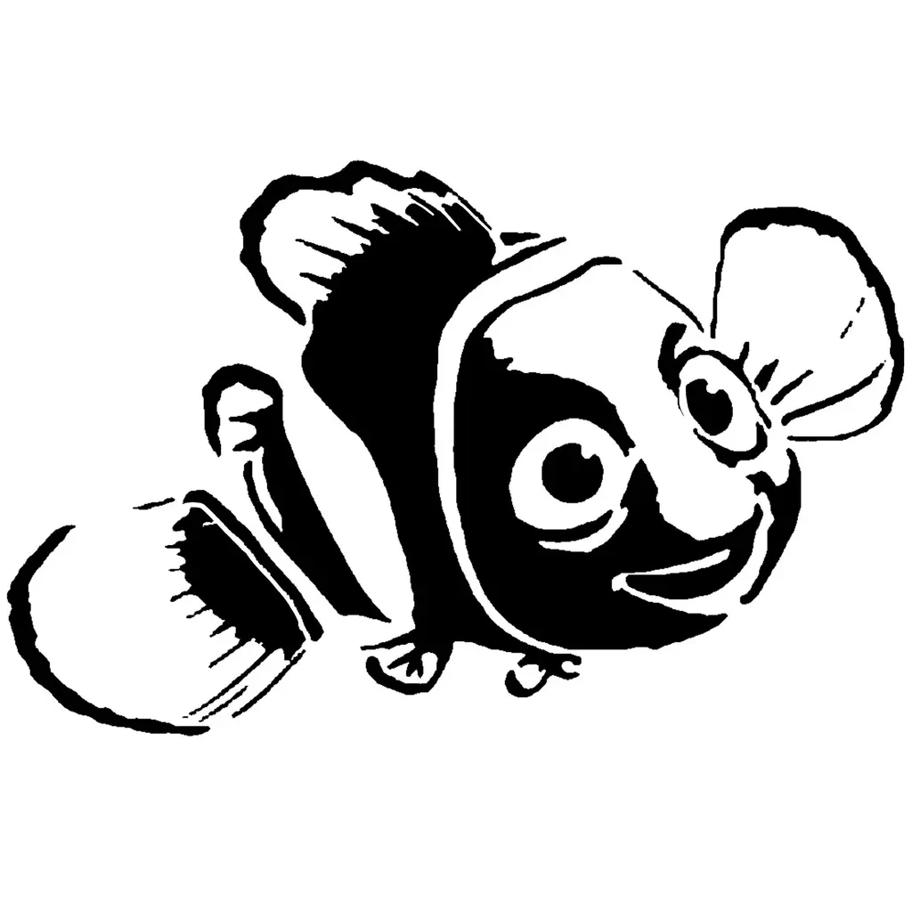 Free Digital Art STL Download - Nemo stencilby SMT_M 🦊