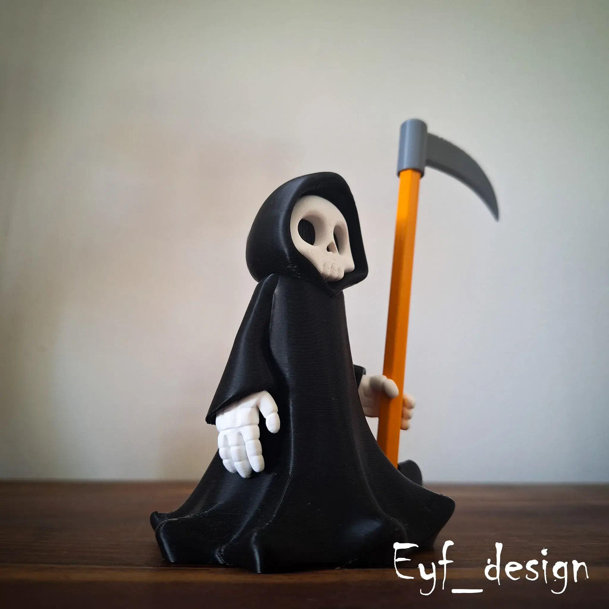 3D Printer Files | 3MF File | Grim Reaper Pencil Holder | Creality Cloud