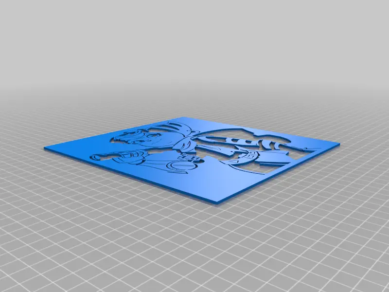 Free Digital Art STL Download - Rivet stencil 2by SMT_M 🦊