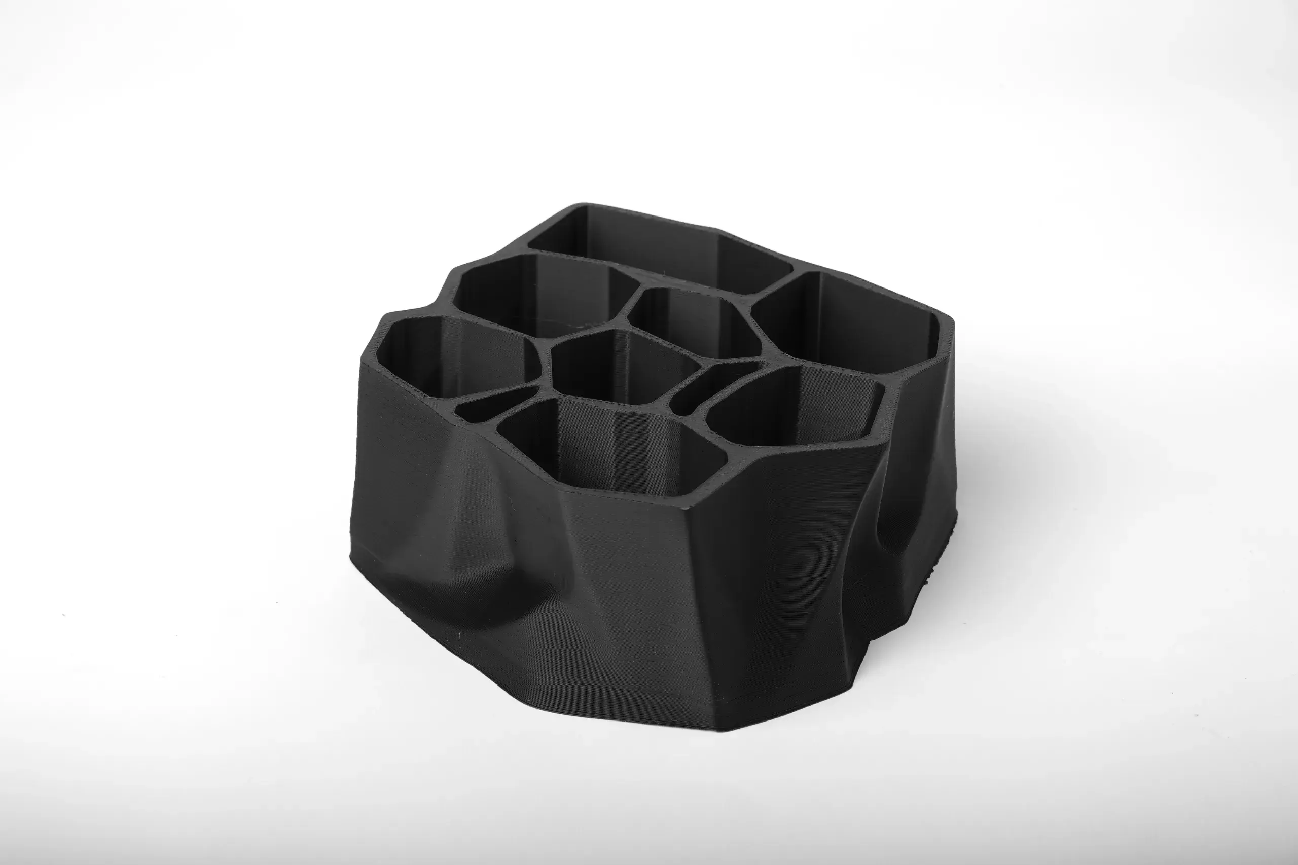 3D Printer Files | 3MF File | Geometric Hexagon Desk Organizer – Modern ...