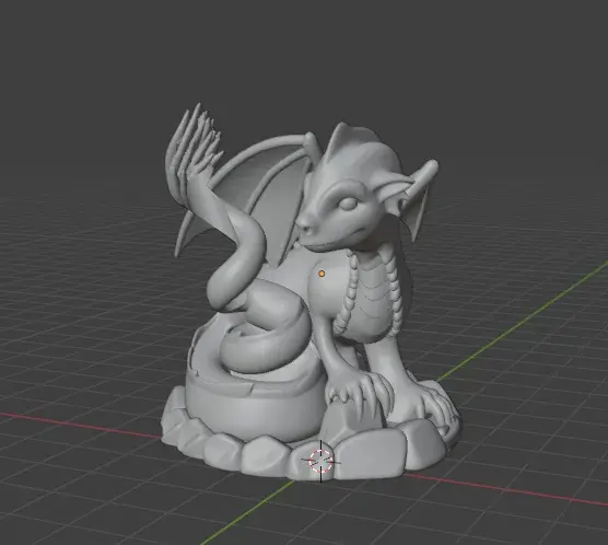 Free Home Decorations & Ornaments STL Download - Dragon Pencilby ...