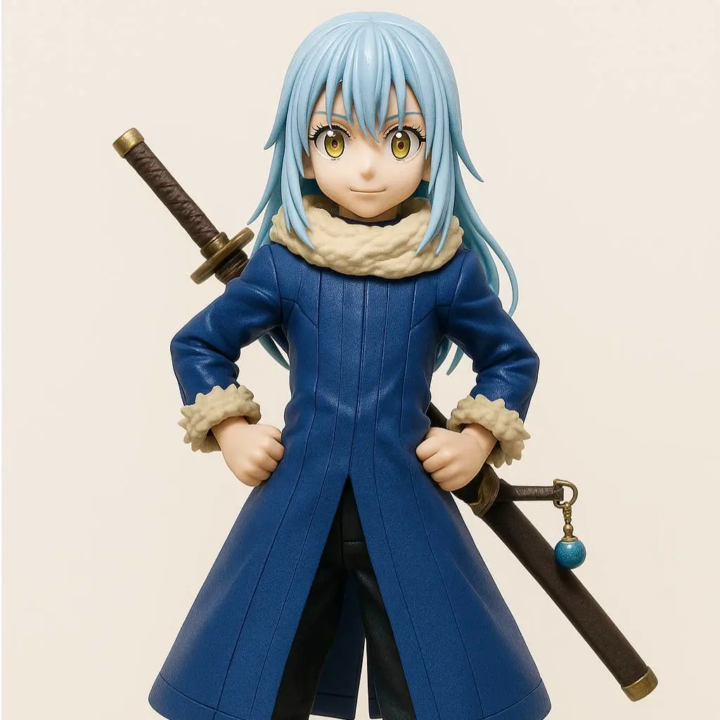 3D Printer Files | 3MF File | ACTION FIGURE RIMURU TEMPEST BLUE ROBE ...