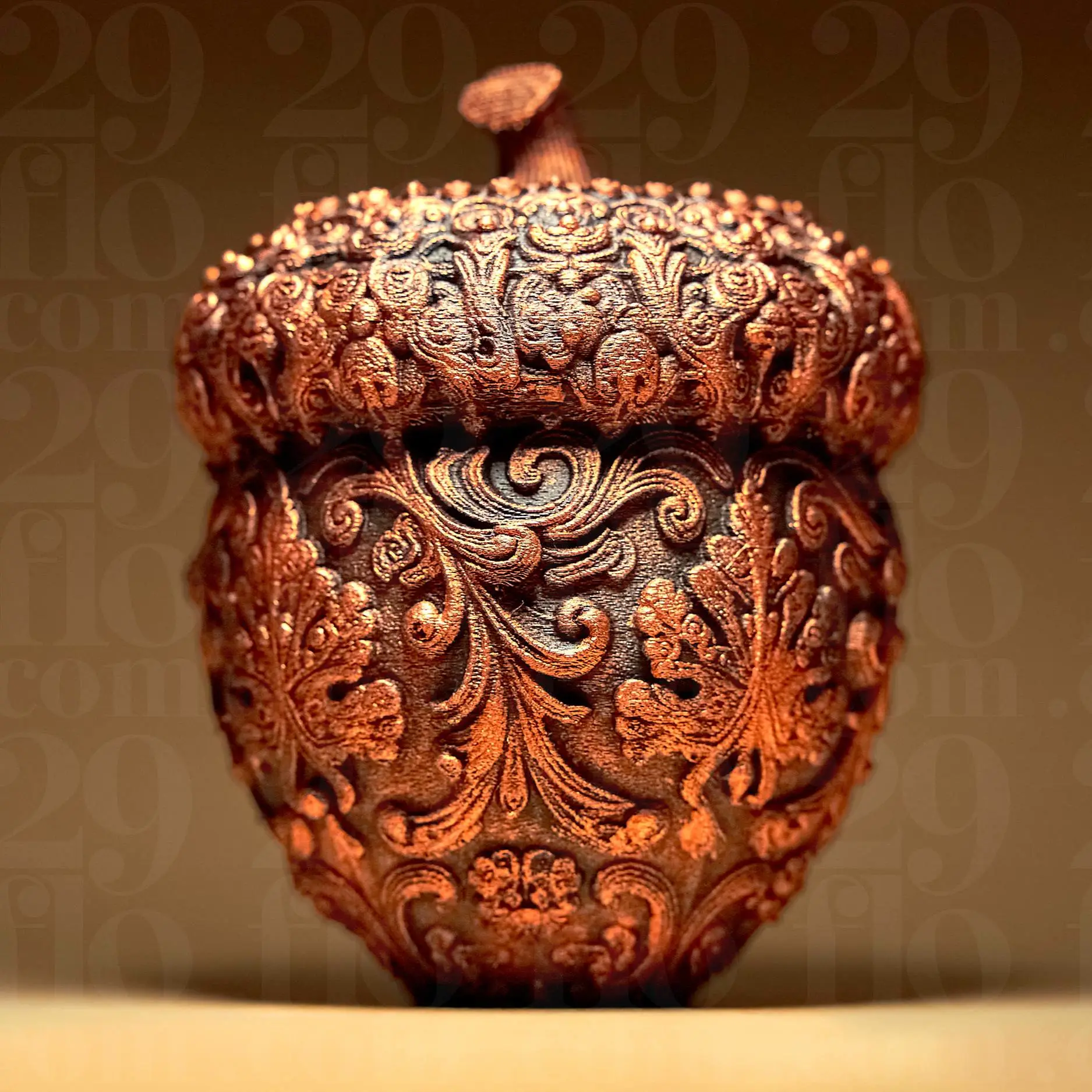 Fichier pour Imprimante 3D | Fichier 3MF | Designers Acorn Shaped ...