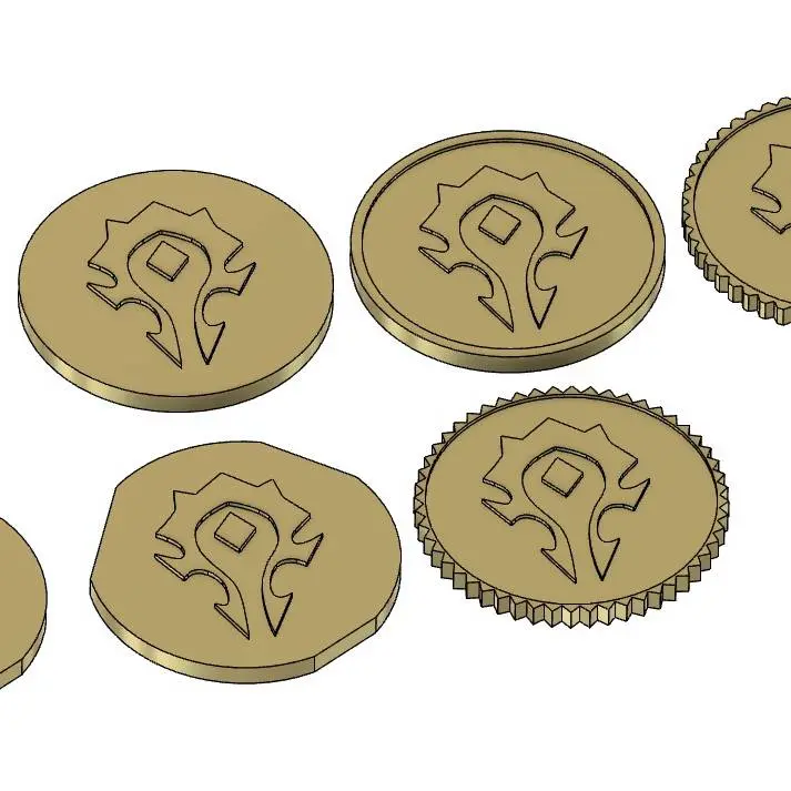 Free Other STL Download - Coin, money Hordeby PizzaCompany