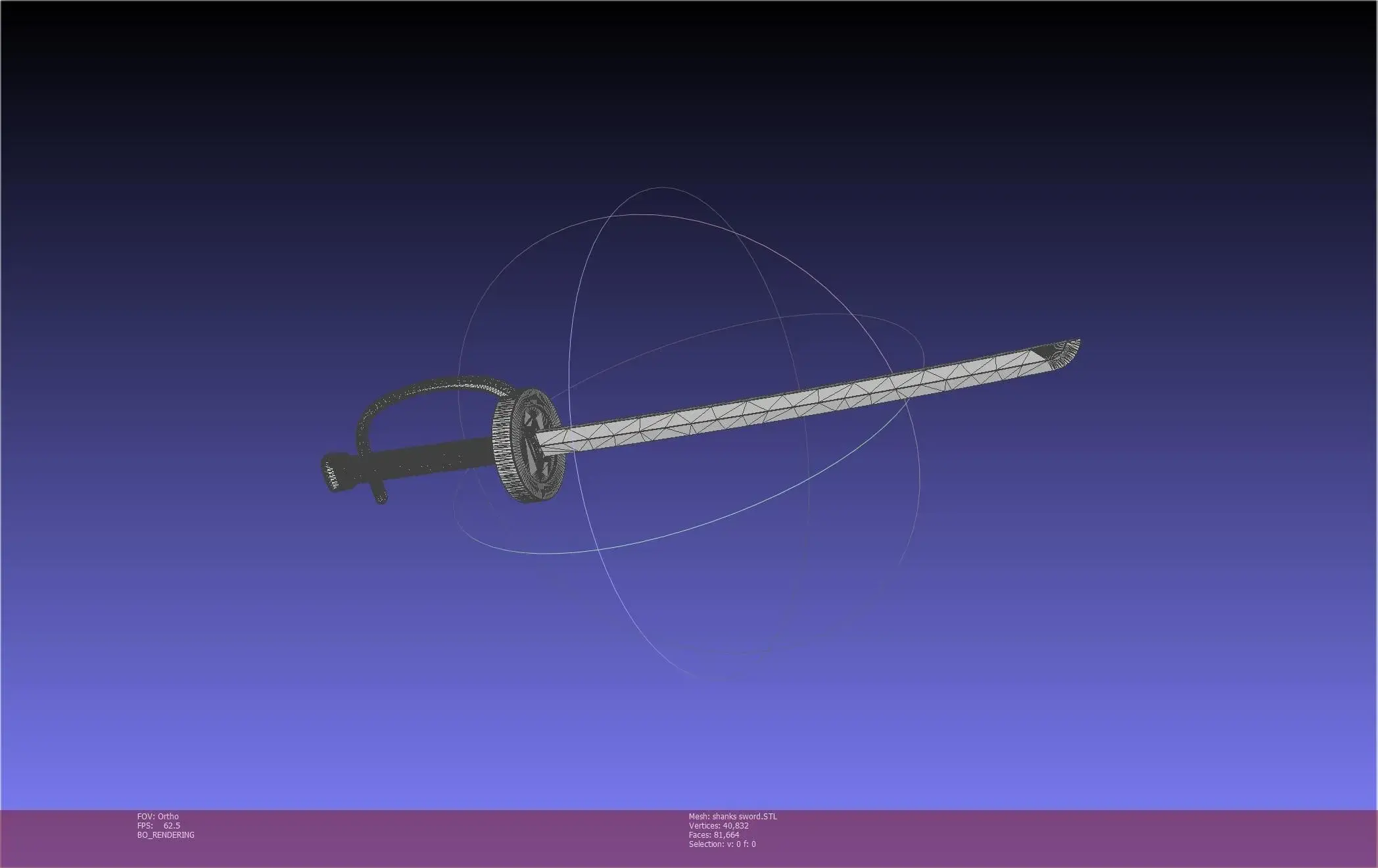 Cosplay STL Download - One Piece Shanks Sword Printable Assemblyby ...
