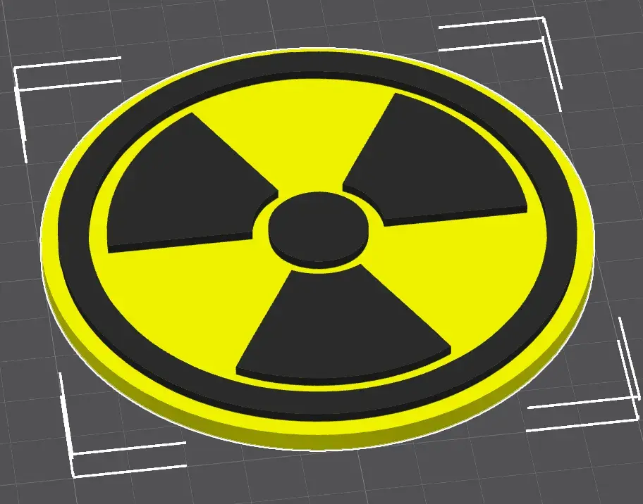 Free Home Decorations & Ornaments STL Download - Coaster, Radiation ...