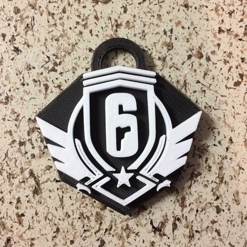 Personal Accessories STL Download - Diamond Rank Charm - R6 Siegeby ...