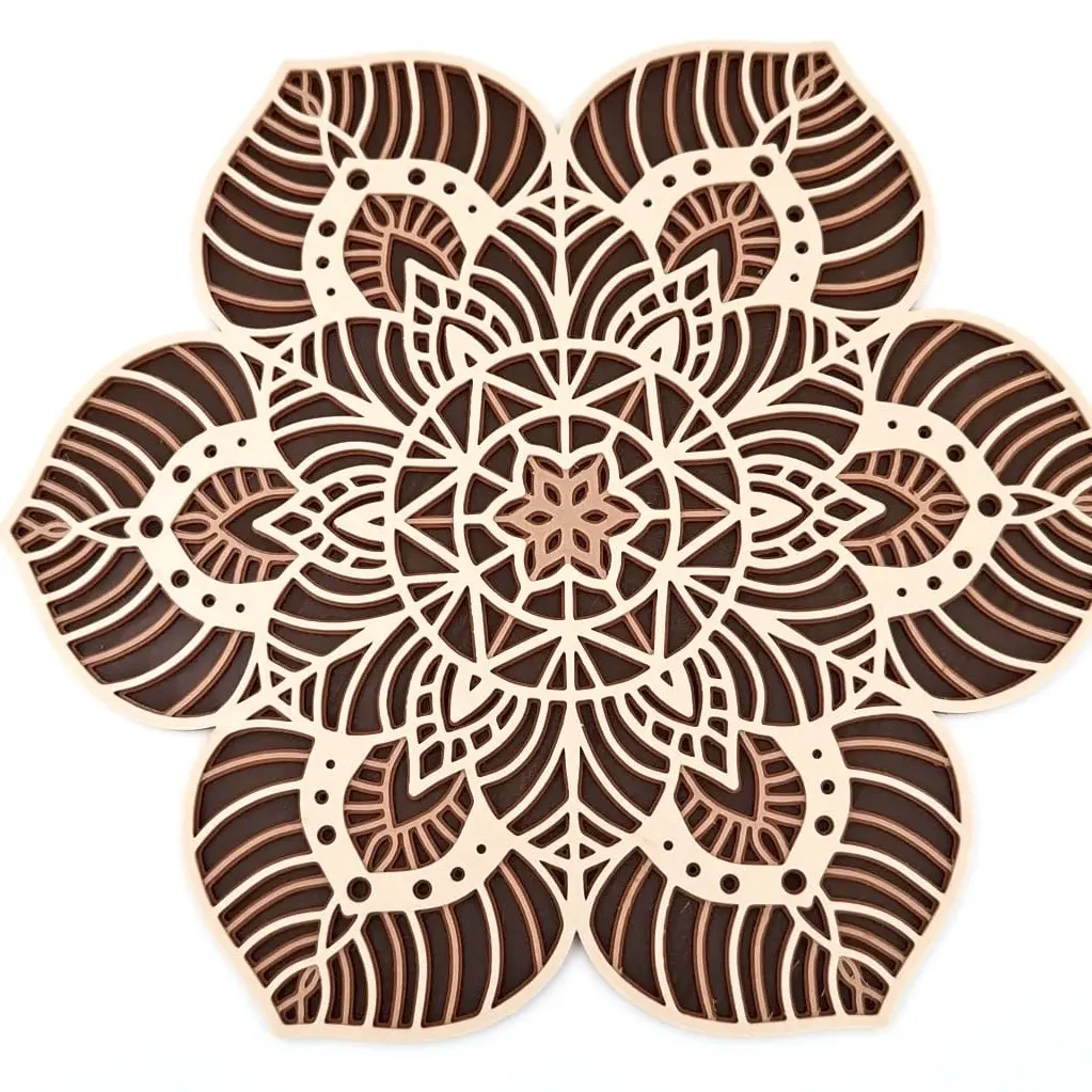 3D Printer Files | 3MF File | Mandala Style 5 / Mandala Estilo 5 ...