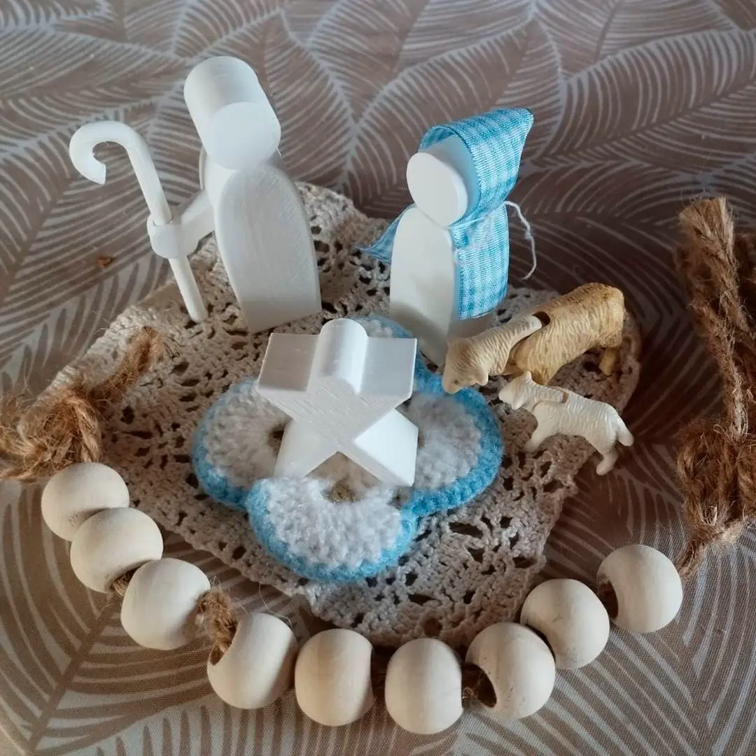 3D Printer Files | 3MF File | Simple Christmas Nativity Scene ...