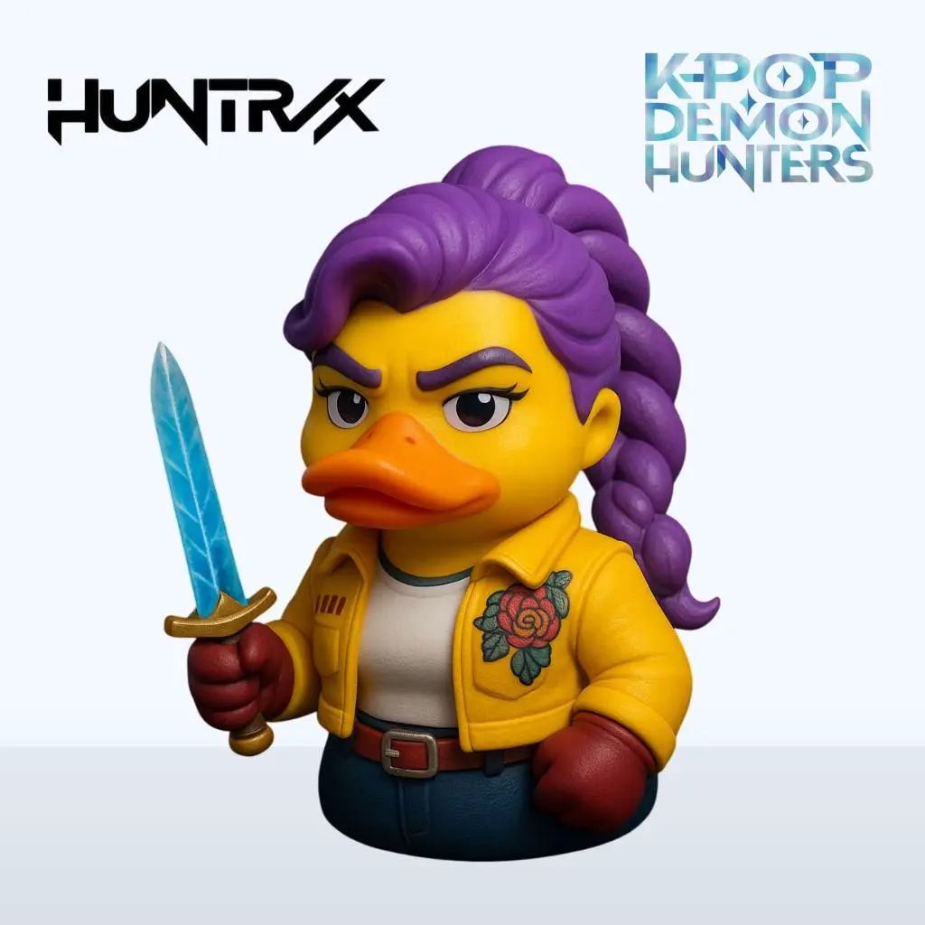 Sculptures & Artworks STL Download - rumi duck - kpop demon huntersby ...