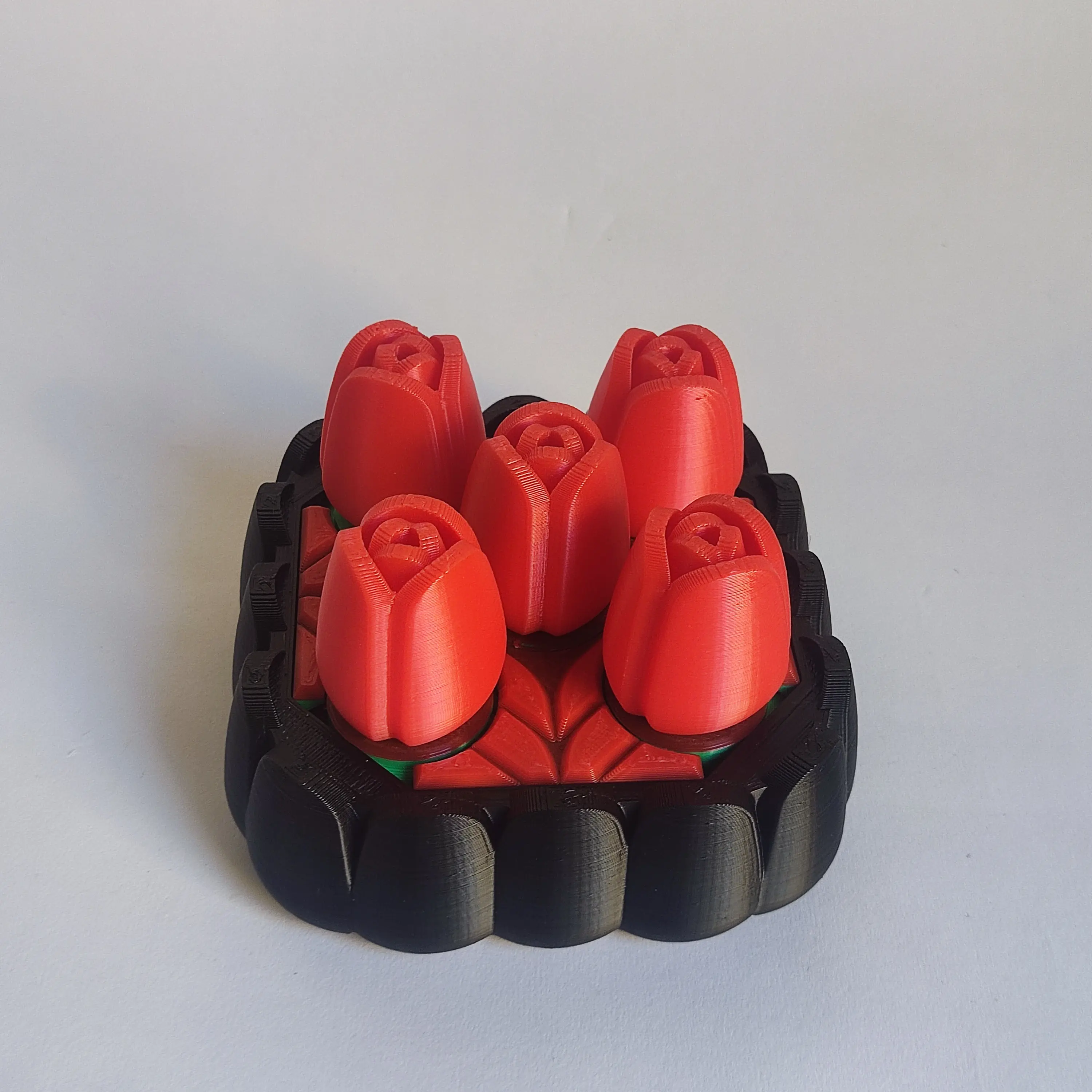3D Printer Files | 3MF File | mechanic tulip box (print in place ...