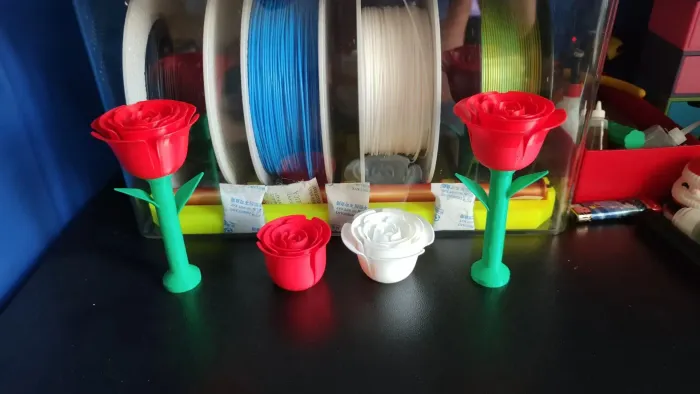 3D Printer Files | 3MF File | 玫瑰花 | Creality Cloud