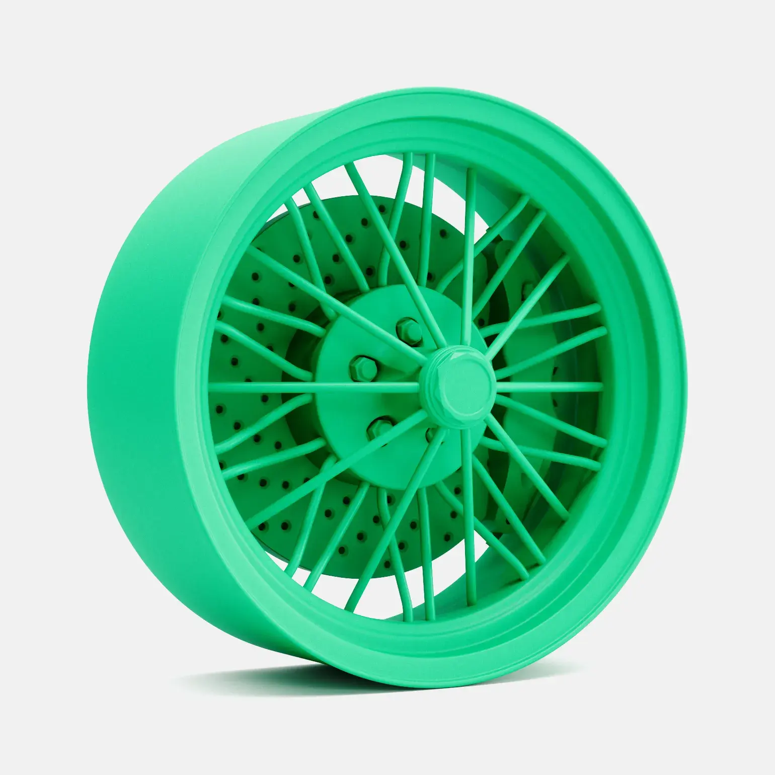 Vehicles & Machinery STL Download - 22x9 Texan Wire Wheel and Brakeby ...