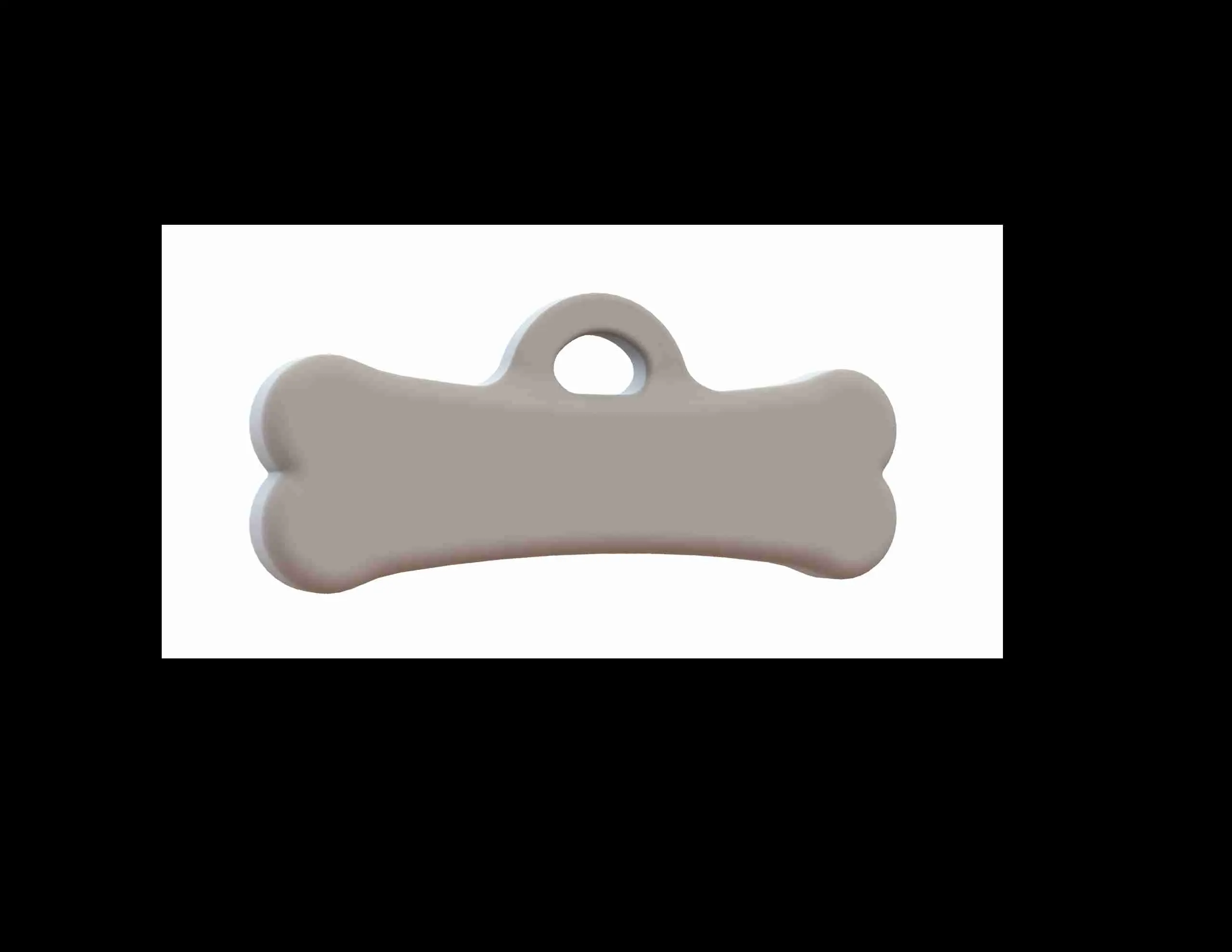 Jewelry & Accessories STL Download - DOG TAG BONEby MITHU 3D