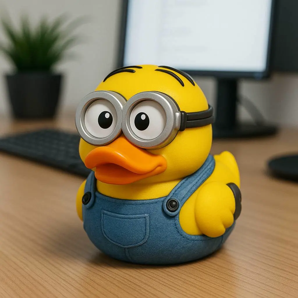 Other STL Download - Rubber Duck - Minion statue - 3D printby Rubber Duck