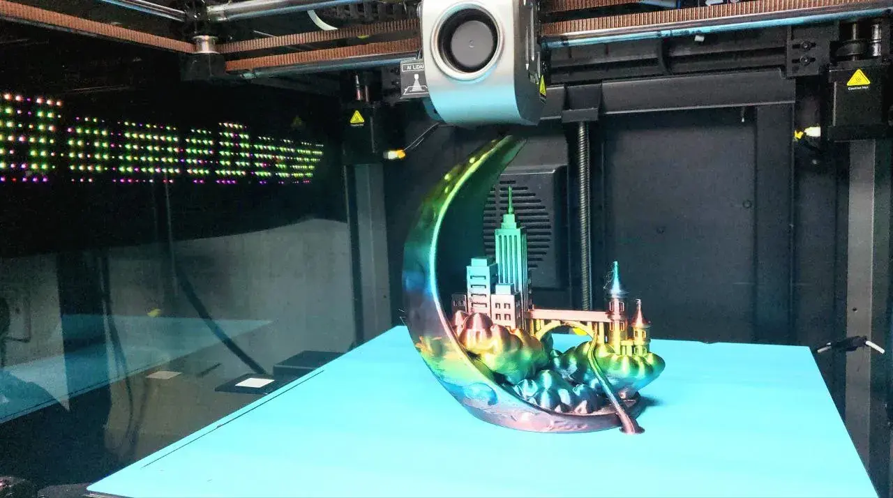 3D Printer Files | 3MF File | Moon City | Creality Cloud