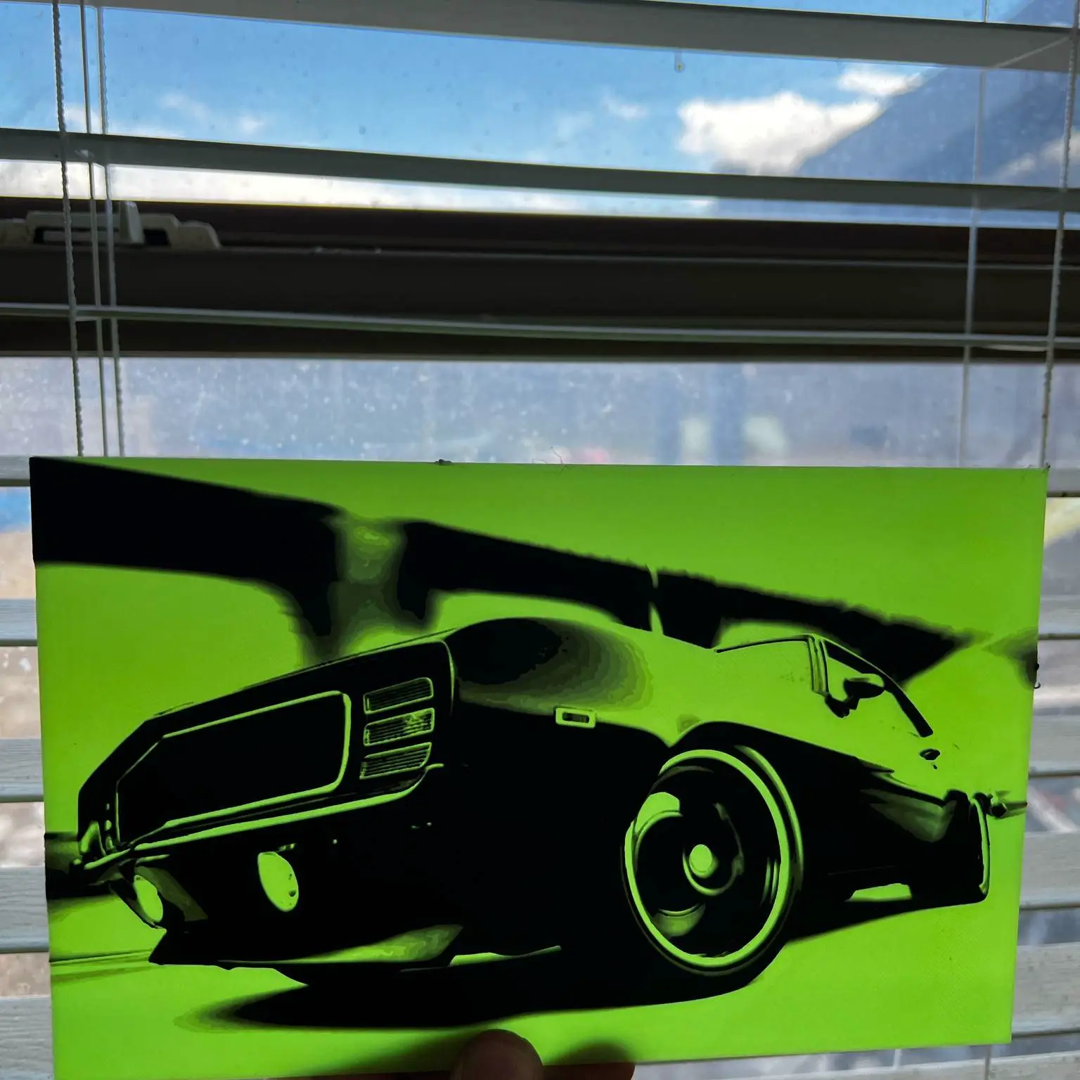 Free Digital Art STL Download - Camaro glow in dark hurforgeby Drift ...