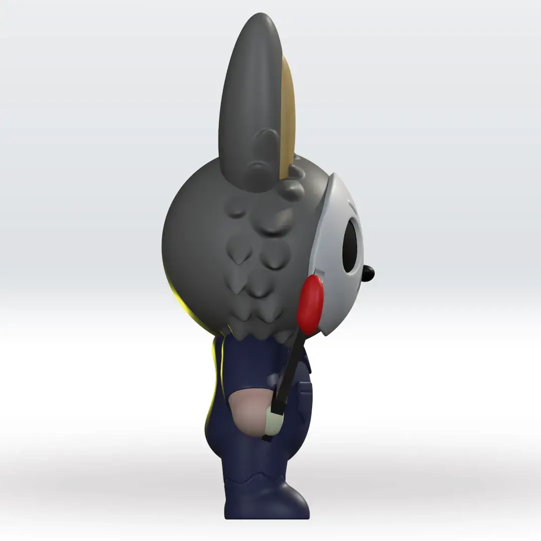 Characters & Creatures STL Download - Labubu Michael Myers Halloween ...